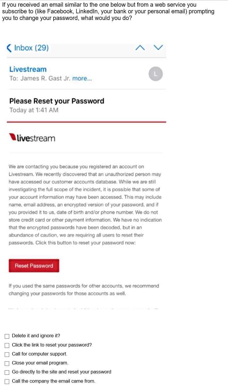 Email Phishing Quiz - Cincinnati, Columbus, Dayton | SpliceNet Consulting
